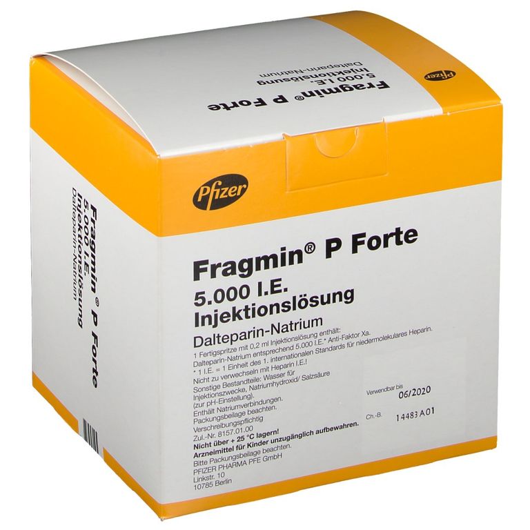 Fragmin® P Forte 5.000 I.E. 50 St mit dem E-Rezept kaufen - Shop Apotheke