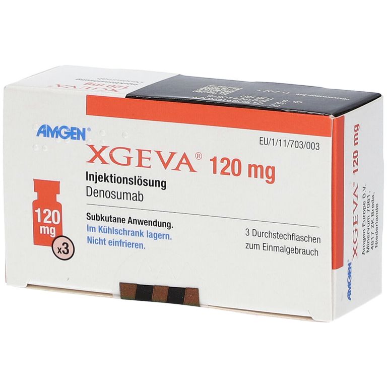 XGEVA® 120 mg 3 St mit dem E-Rezept kaufen - Shop Apotheke