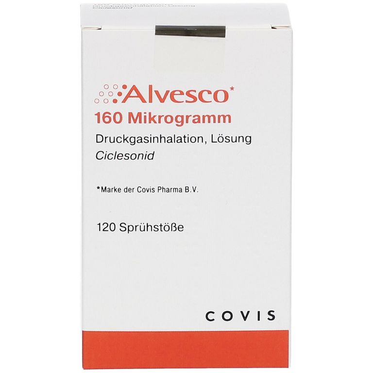 Alvesco 160 µg 120 Hub Dosieraerosol 1 St mit dem E-Rezept kaufen ...