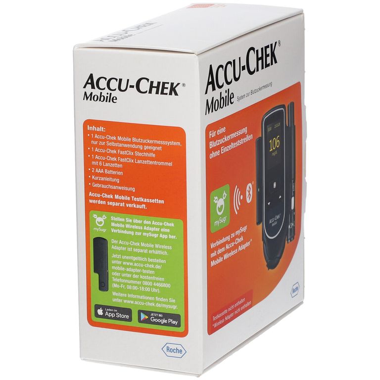 ACCU-CHEK® Mobile III Set mg/dL 1 St - Shop Apotheke