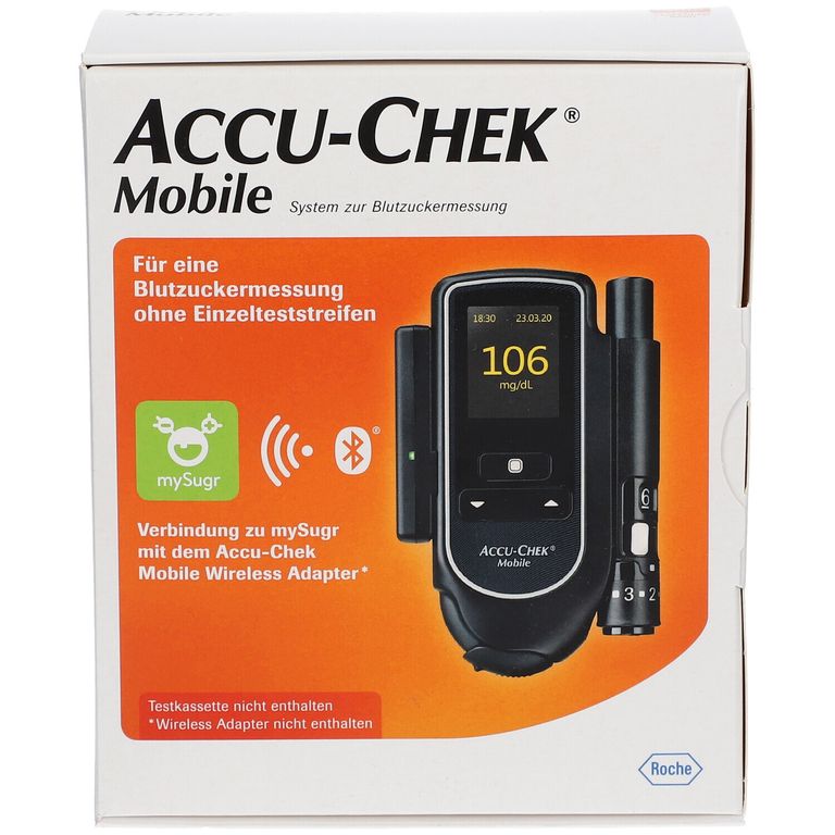 ACCU-CHEK® Mobile III Set mg/dL 1 St - Shop Apotheke