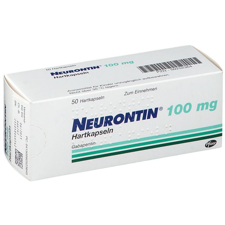 Neurontin® 100 mg 50 St mit dem E-Rezept kaufen - Shop Apotheke
