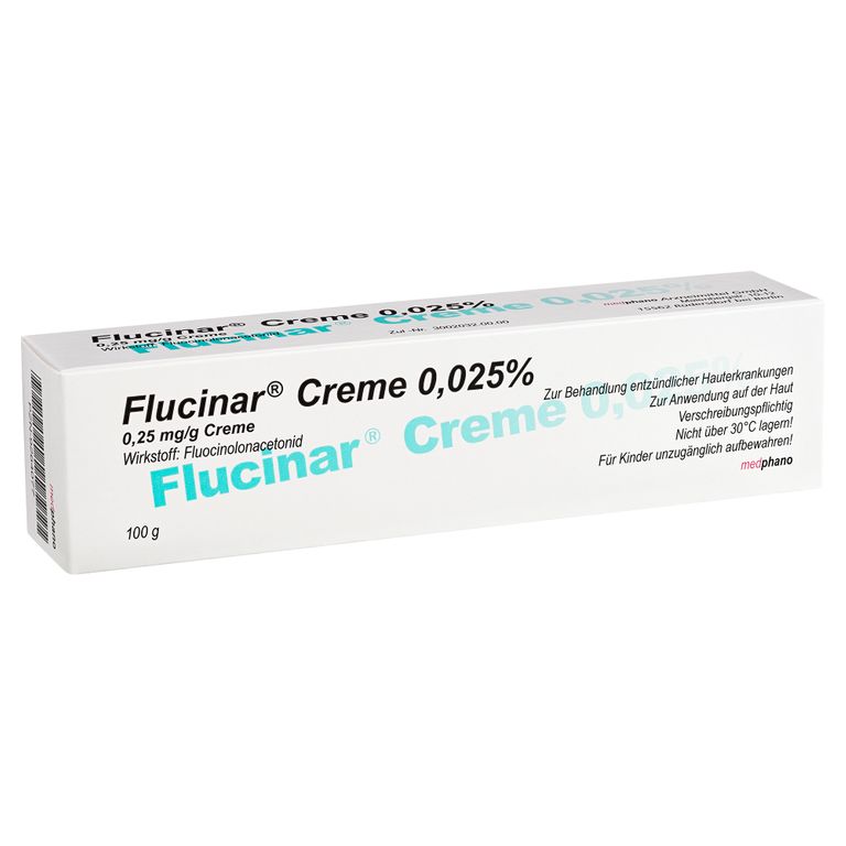 Flucinar® Creme 0.025% 100 g mit dem E-Rezept kaufen - Shop Apotheke