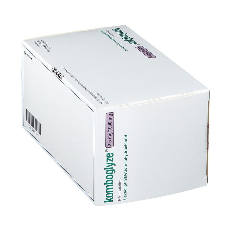 Komboglyze® 2,5 mg/1000 mg 56 St mit dem E-Rezept kaufen - Shop Apotheke