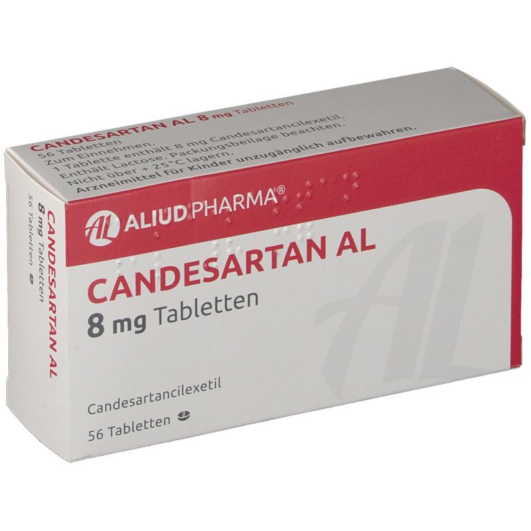 Candesartan AL 8 mg 56 St mit dem E-Rezept kaufen - Shop Apotheke