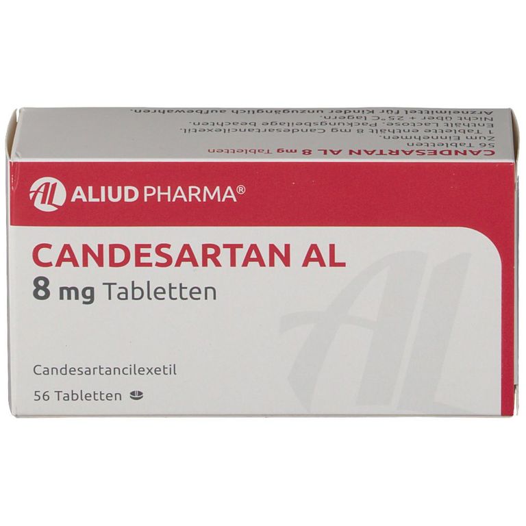 Candesartan AL 8 mg 56 St mit dem E-Rezept kaufen - Shop Apotheke