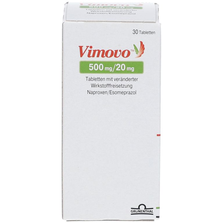 Vimovo™ 500 mg/20 mg 30 St mit dem E-Rezept kaufen - Shop Apotheke