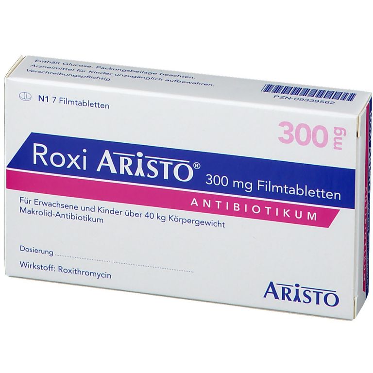 Roxi Aristo® 300 mg 7 St mit dem E-Rezept kaufen - Shop Apotheke