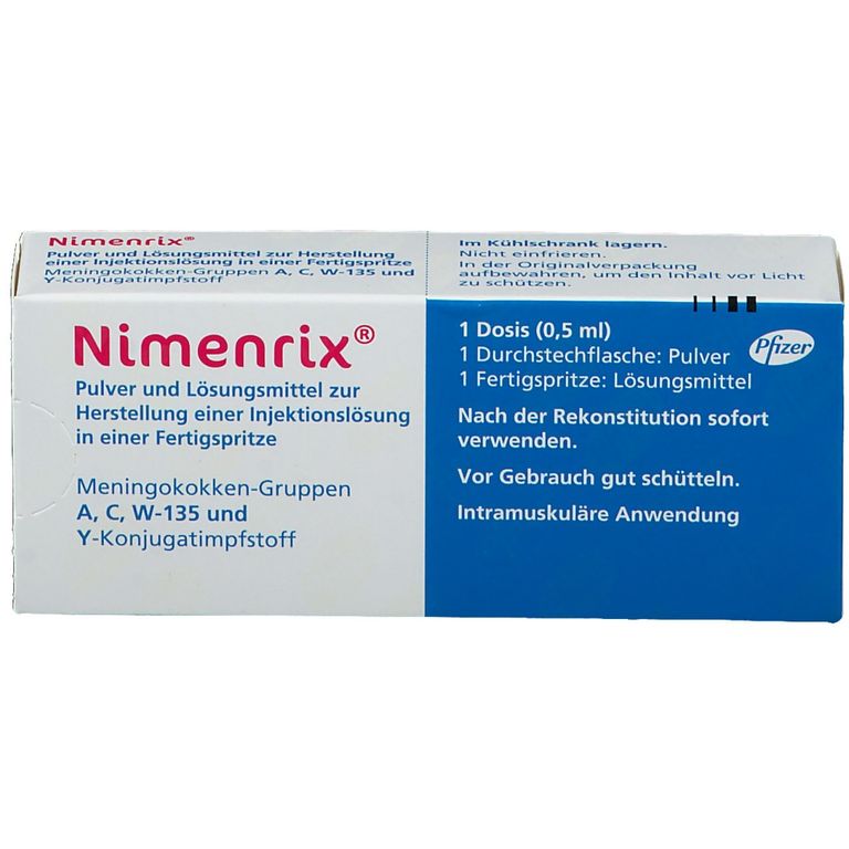 Nimenrix® 1 St mit dem E-Rezept kaufen - Shop Apotheke