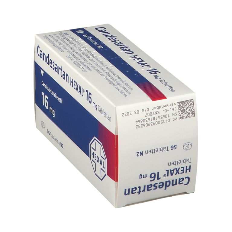Candesarten HEXAL® 16 mg 56 St mit dem E-Rezept kaufen - Shop Apotheke