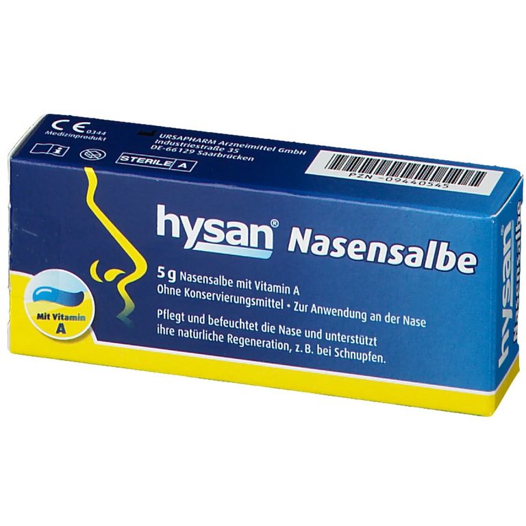 hysan® Nasensalbe 5 g - Shop Apotheke