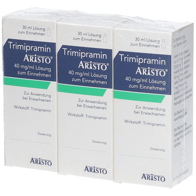Trimipramin Aristo® 40 mg/ml 90 ml mit dem E-Rezept kaufen - Shop Apotheke