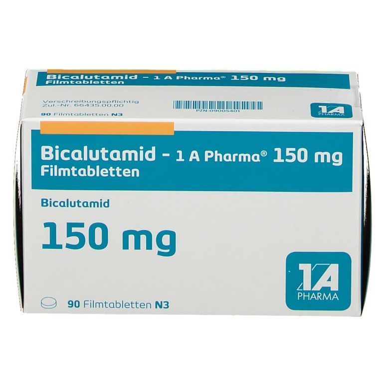 Bicalutamid 1A Pharm 150Mg 90 St mit dem E-Rezept kaufen - Shop Apotheke