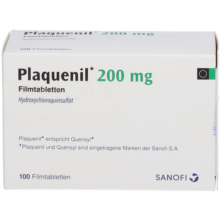 Plaquenil 200 mg 100 St mit dem E-Rezept kaufen - Shop Apotheke