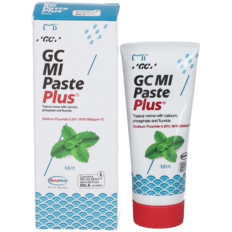 GC MI Paste Plus® Minze 40 g - Shop Apotheke