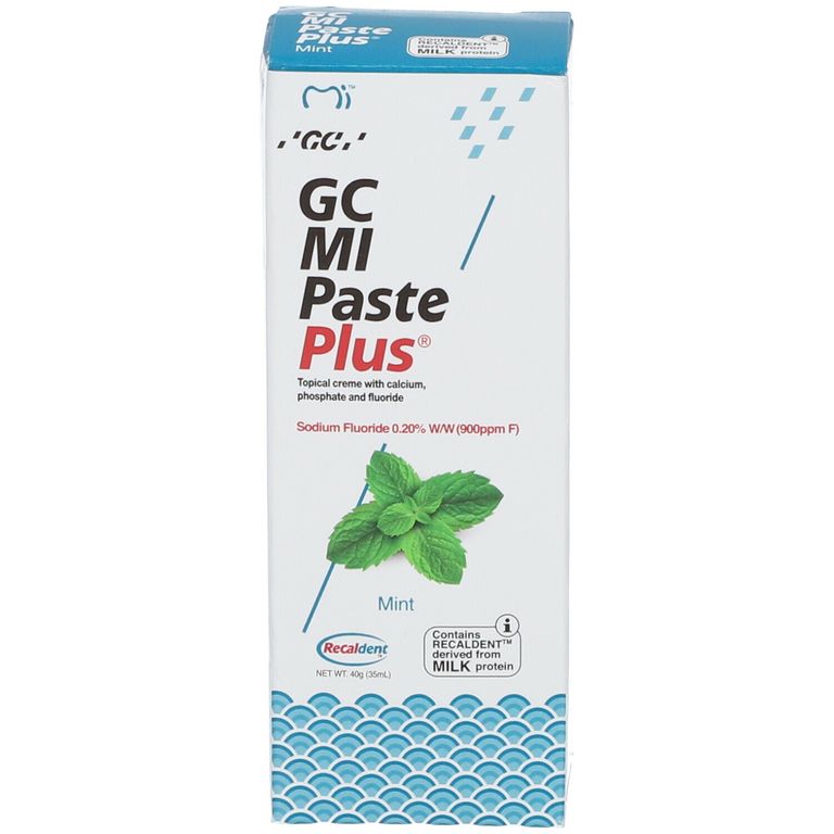 GC MI Paste Plus® Minze 40 g - Shop Apotheke
