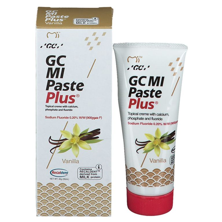 GC MI Paste Plus® Vanille 40 g - Shop Apotheke