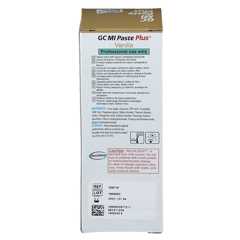 GC MI Paste Plus® Vanille 40 g - Shop Apotheke