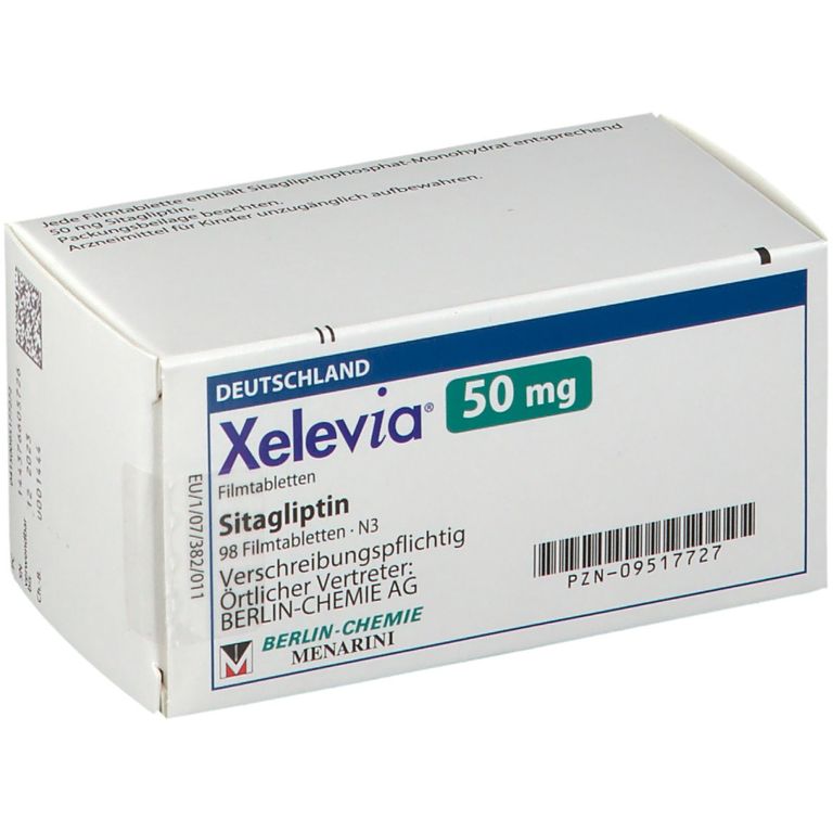 Xelevia® 50 mg 98 St mit dem E-Rezept kaufen - Shop Apotheke