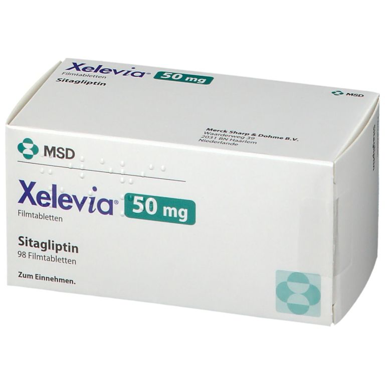Xelevia® 50 mg 98 St mit dem E-Rezept kaufen - Shop Apotheke