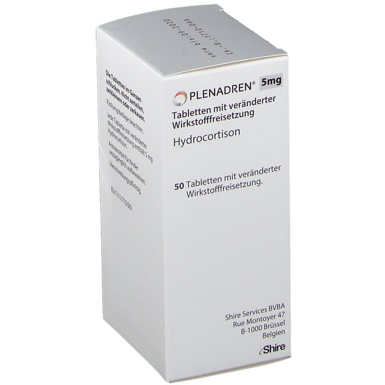 Plenadren® 5 mg 50 St mit dem E-Rezept kaufen - Shop Apotheke