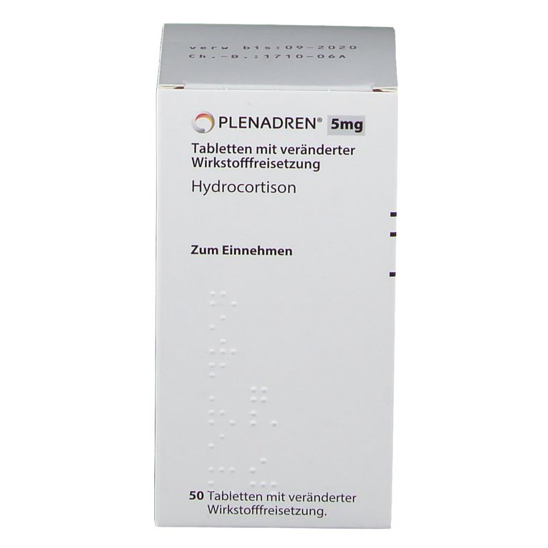 Plenadren® 5 mg 50 St mit dem E-Rezept kaufen - Shop Apotheke