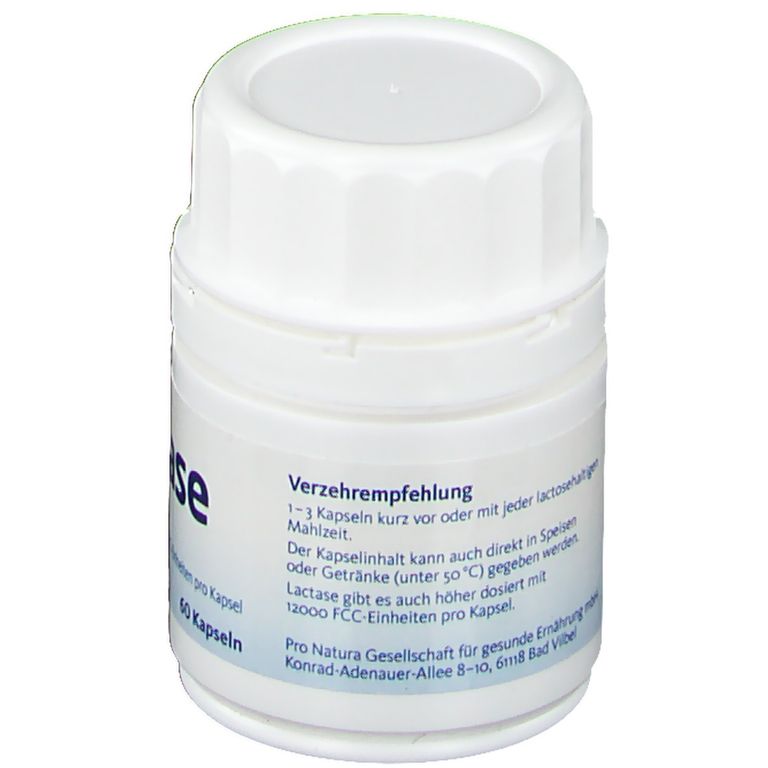 Enzym Lactase 6000 FCC Kapseln 60 St - Shop Apotheke