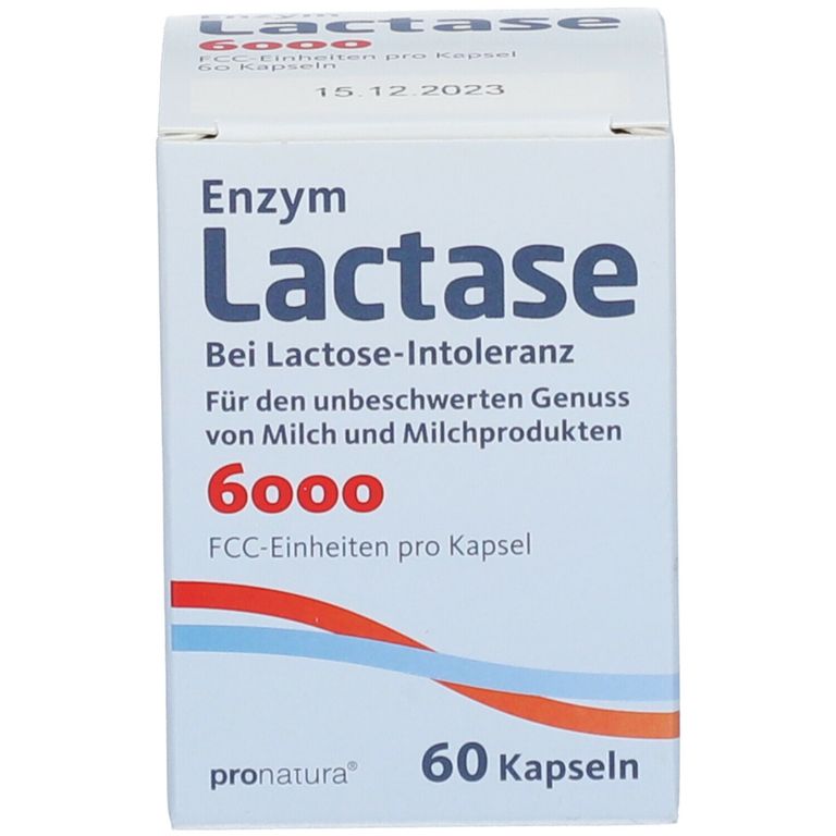 Enzym Lactase 6000 FCC Kapseln 60 St - Shop Apotheke