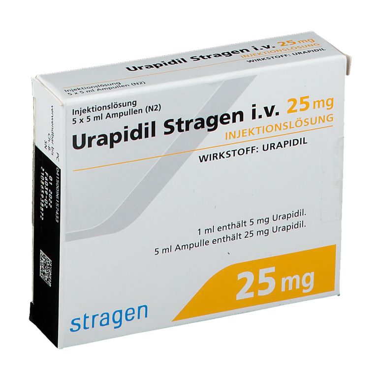 Urapidil Stragen i.v. 25 mg 5 St mit dem E-Rezept kaufen - Shop Apotheke