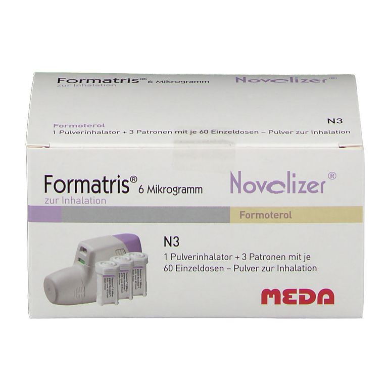 Formatris® 6 µg Novolizer® 3 St mit dem E-Rezept kaufen - Shop Apotheke