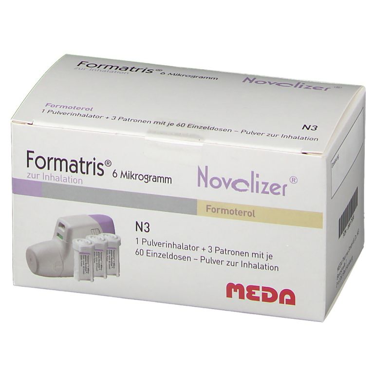 Formatris® 6 µg Novolizer® 3 St mit dem E-Rezept kaufen - Shop Apotheke