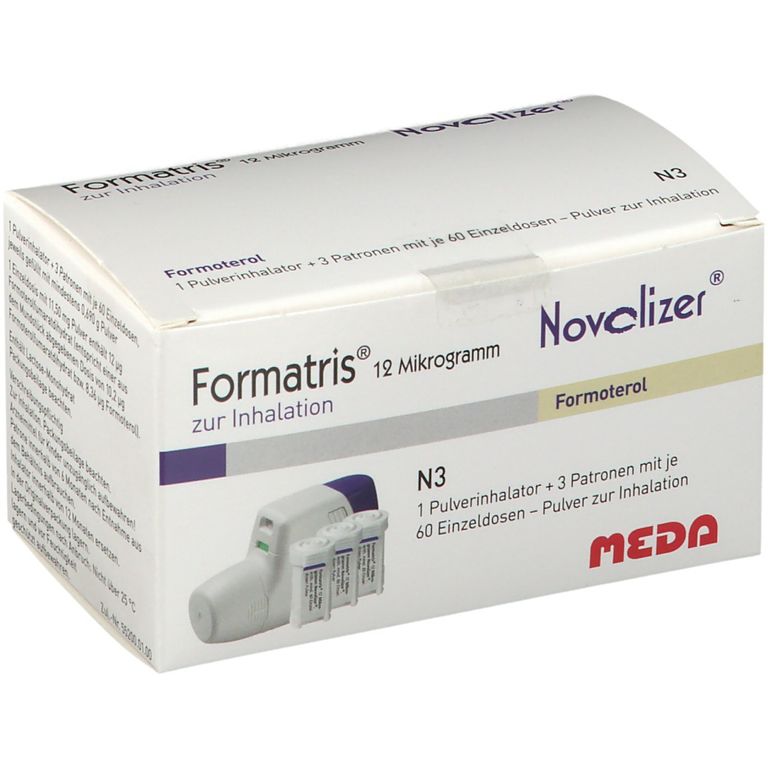 Formatris® 12 µg Novolizer® 3 St mit dem E-Rezept kaufen - Shop Apotheke