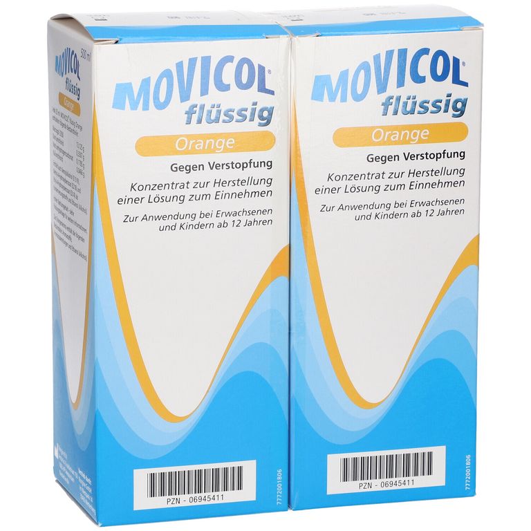 MOVICOL® flüssig orange 2x500 ml - Shop Apotheke