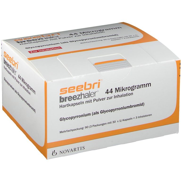 seebri® breezhaler® 44 Mikrogramm 3x30 St mit dem E-Rezept kaufen ...