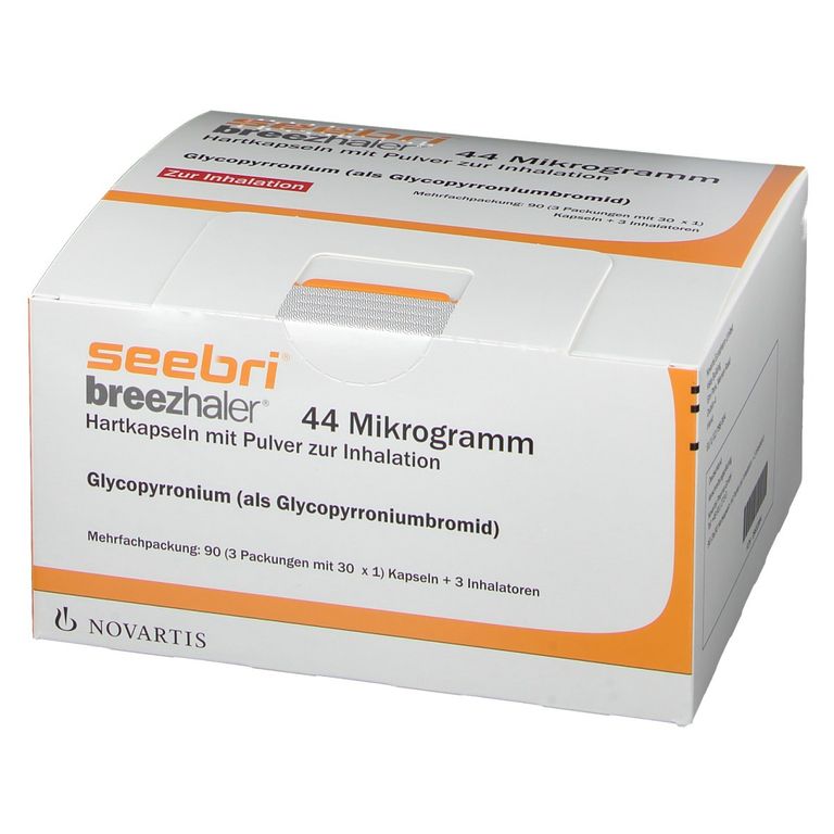 seebri® breezhaler® 44 Mikrogramm 3x30 St mit dem E-Rezept kaufen ...