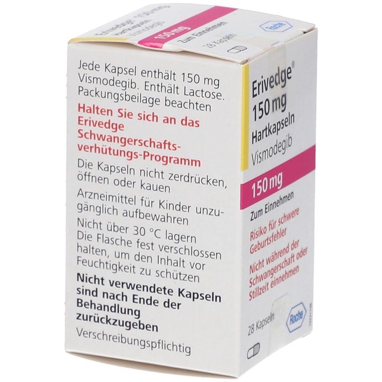 Erivedge® 150 mg 28 St mit dem E-Rezept kaufen - Shop Apotheke