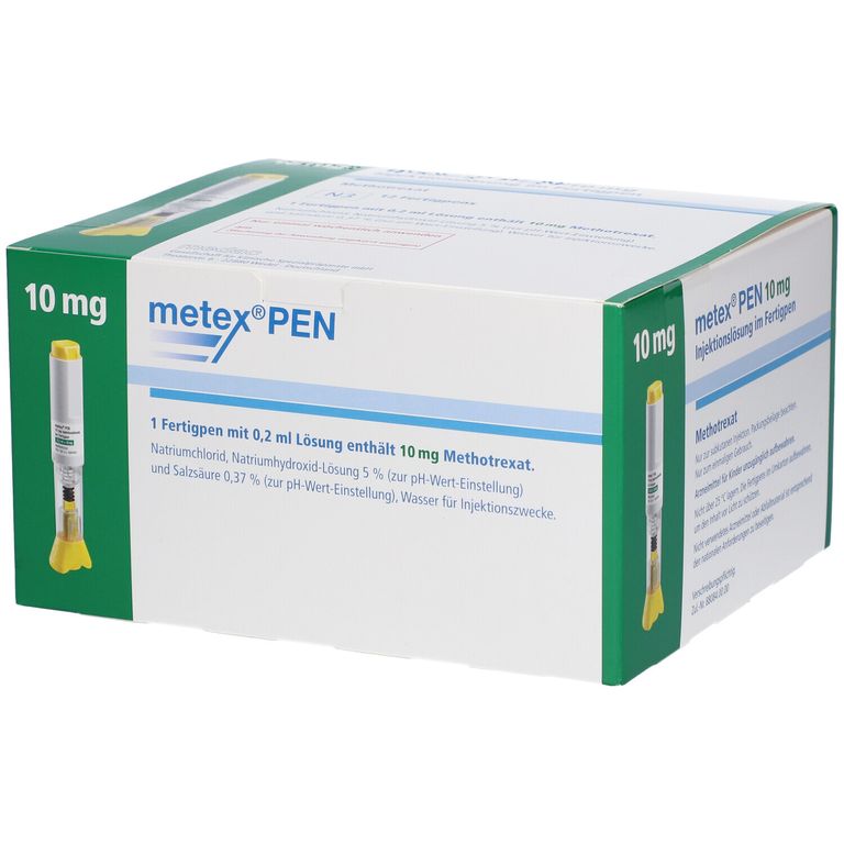 metex® PEN 10 mg 12 St mit dem E-Rezept kaufen - Shop Apotheke