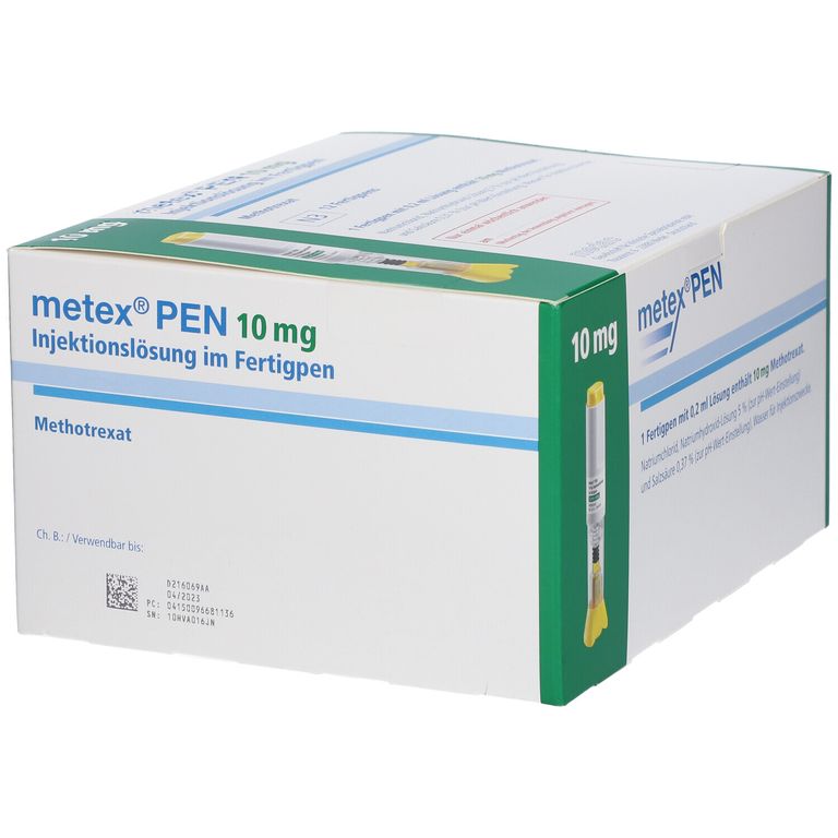 metex® PEN 10 mg 12 St mit dem E-Rezept kaufen - Shop Apotheke