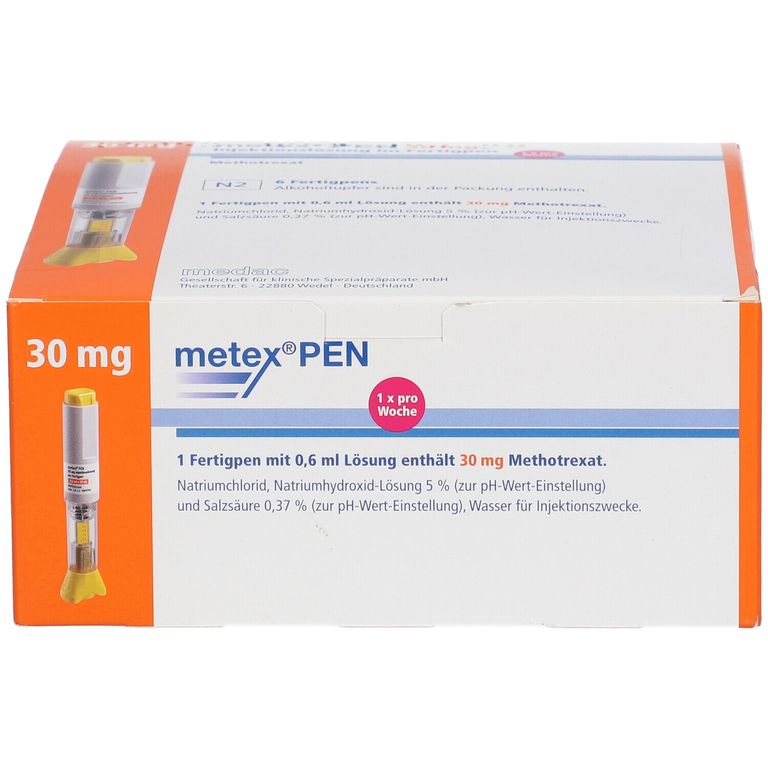 metex® PEN 30 mg 6 St mit dem E-Rezept kaufen - Shop Apotheke