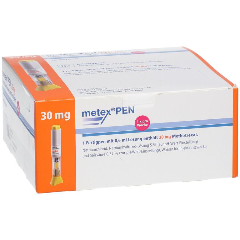 metex® PEN 30 mg 6 St mit dem E-Rezept kaufen - Shop Apotheke