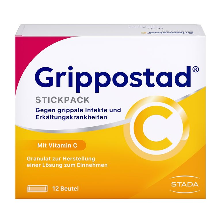 Grippostad C® Stickpacks bei Erkältung und grippalen Infekten 12 St ...