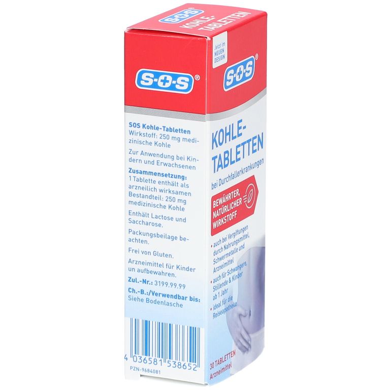 SOS Kohle-Tabletten 30 St - Shop Apotheke