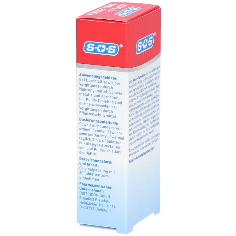 SOS Kohle-Tabletten 30 St - Shop Apotheke