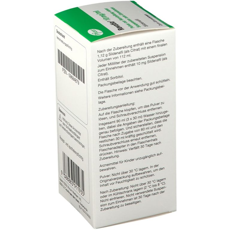 Revatio® 10 mg/ml 1 St mit dem E-Rezept kaufen - Shop Apotheke