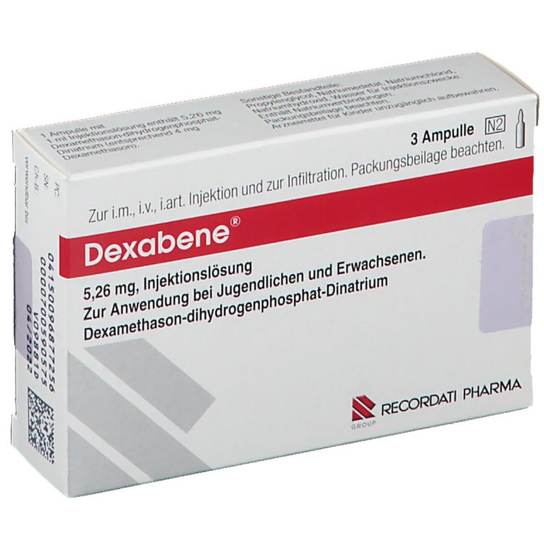 Dexabene® 5,26 mg 3 St mit dem E-Rezept kaufen - Shop Apotheke