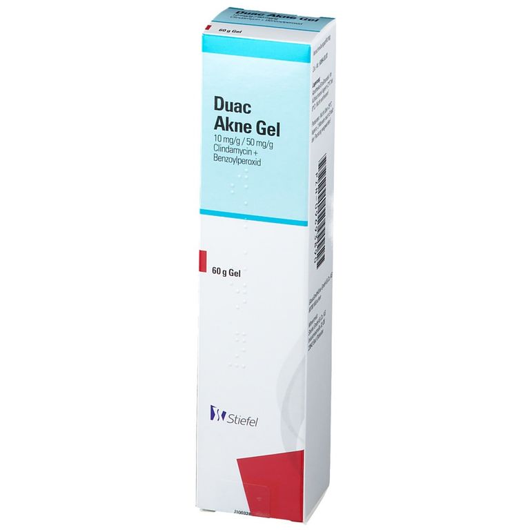 Duac Akne Gel 10 mg/g 50 mg/g 60 g mit dem E-Rezept kaufen - Shop Apotheke