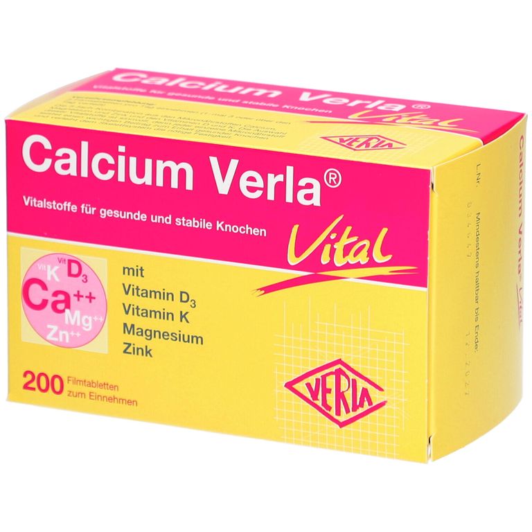 Calcium Verla® Vital 200 St - Shop Apotheke