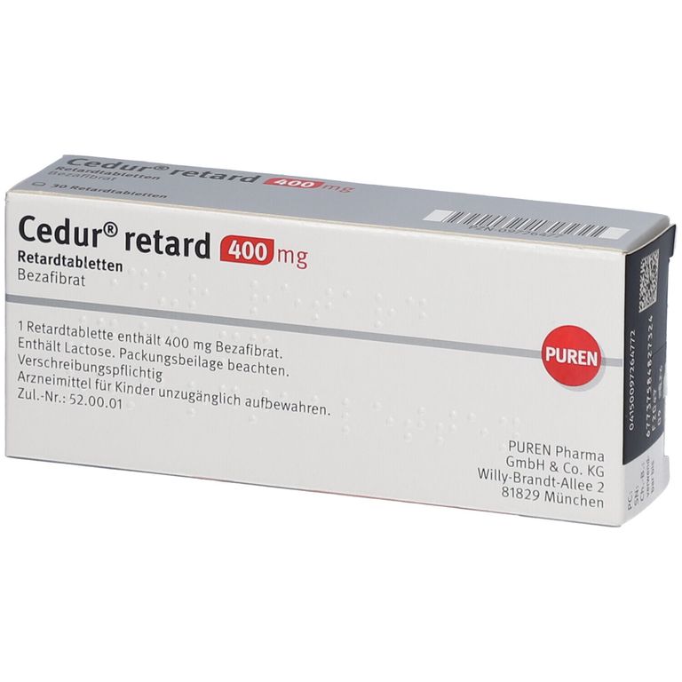 Cedur® retard 400 mg 30 St mit dem E-Rezept kaufen - Shop Apotheke