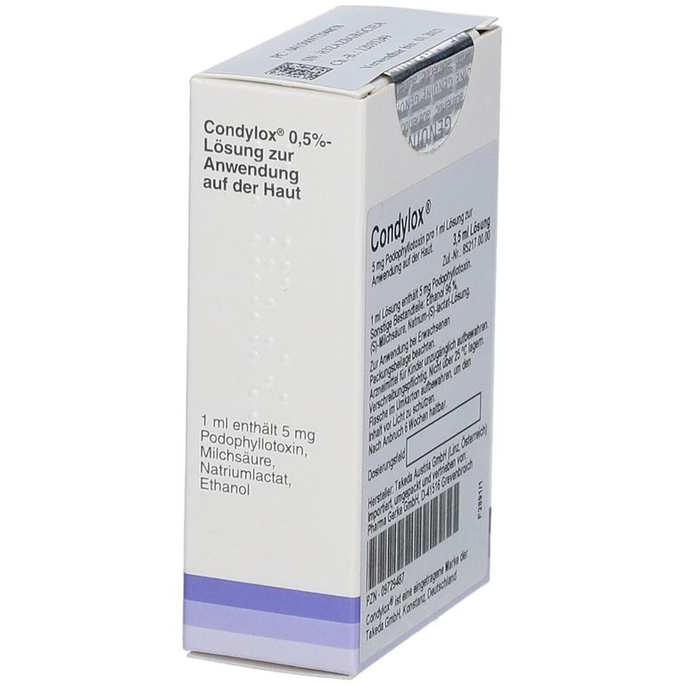 Condylox 3,5 ml mit dem E-Rezept kaufen - Shop Apotheke