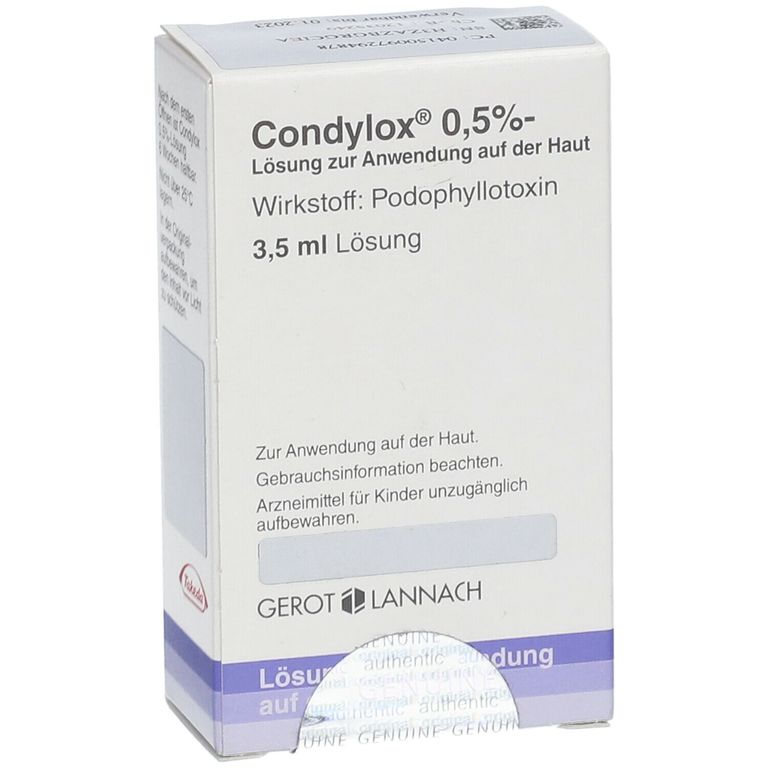 Condylox 3,5 ml mit dem E-Rezept kaufen - Shop Apotheke